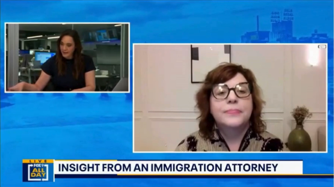 Rosanna Berardi on FOX 9: ICE Enforcement And Legal Rights